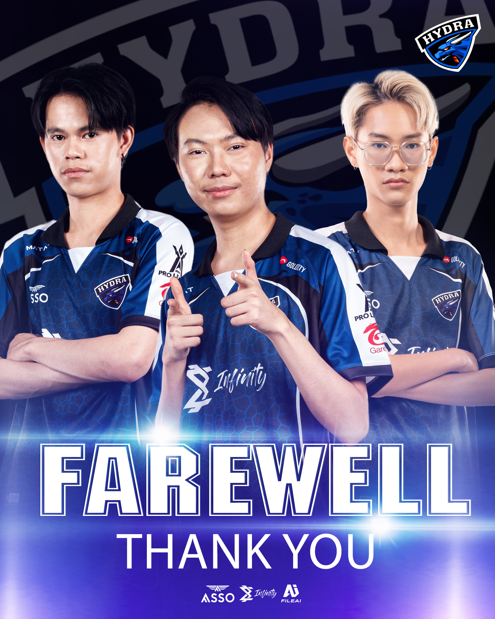 Hydra Esports ปล่อย 3 ผู้เล่นหลักหลังตกรอบ APL 2024 | ONE Esports Thailand