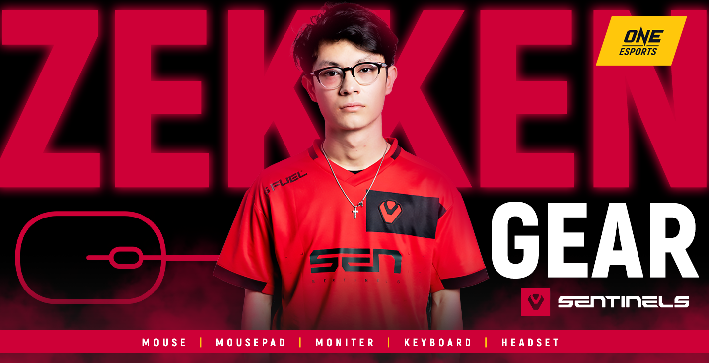 zekken Gear: รวมเกมมิ่งเกียร์ของผู้เล่นดาวเด่นจาก Sentinels | ONE ...