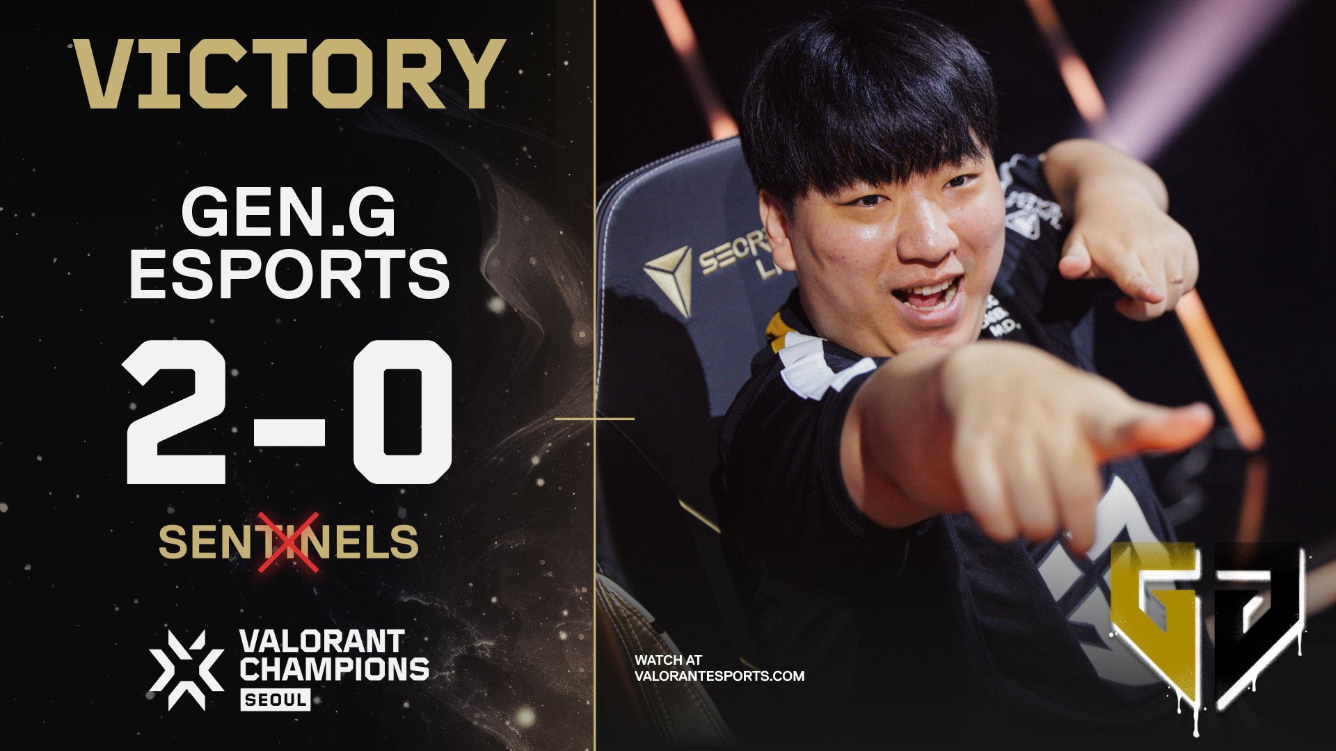 Gen.G อัด Sentinels ขาดลอย เปิดสนาม Champions 2024 | ONE Esports Thailand