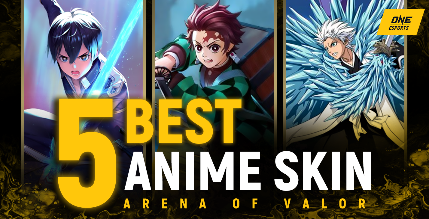 RoV : จัดอันดับ 5 สกินอนิเมะที่ดีที่สุด | ONE Esports Thailand