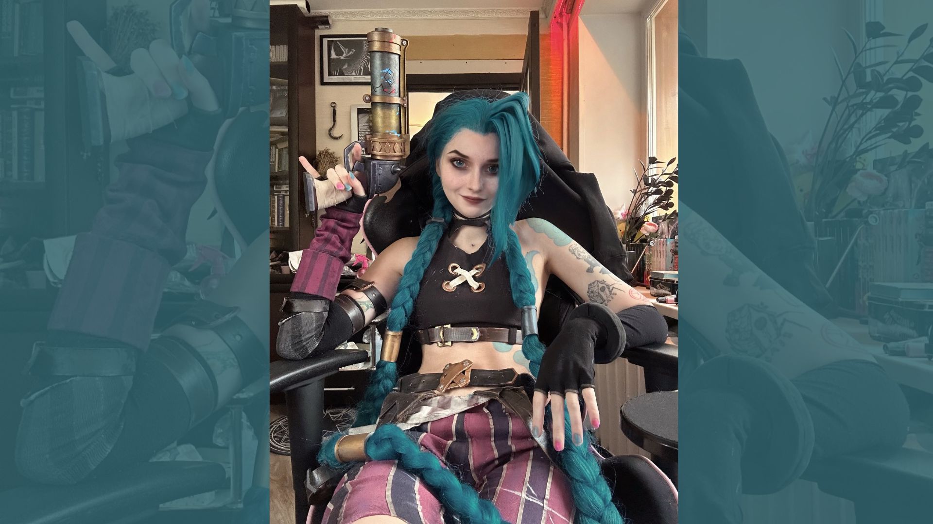 คอสเพลย์ Jinx จาก Arcane สุดงามสุดเป๊ะแบบไร้ที่ติ | ONE Esports Thailand