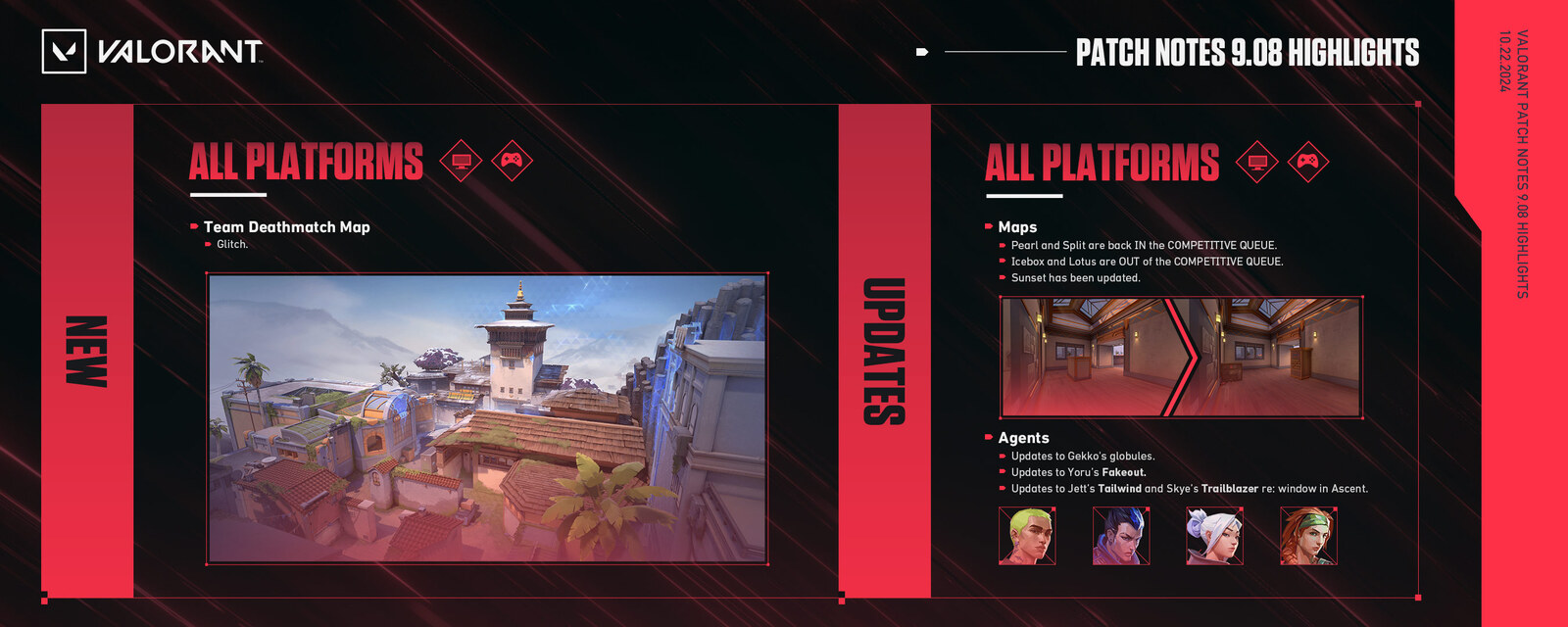 Valorant เปิดตัว Glitch แผนที่ใหม่ของโหมด Team Deathmatch | ONE Esports ...