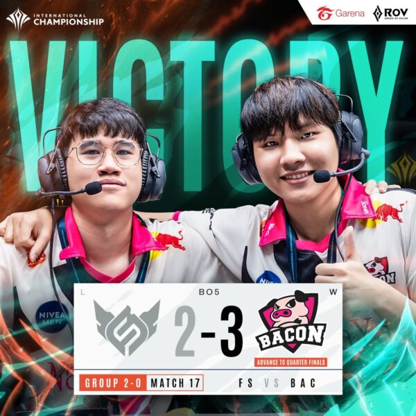 Bacon Time ชนะ Full Sense 3-2 เข้าเพลย์ออฟ AIC 2024 ทีมแรก | ONE Esports Thailand