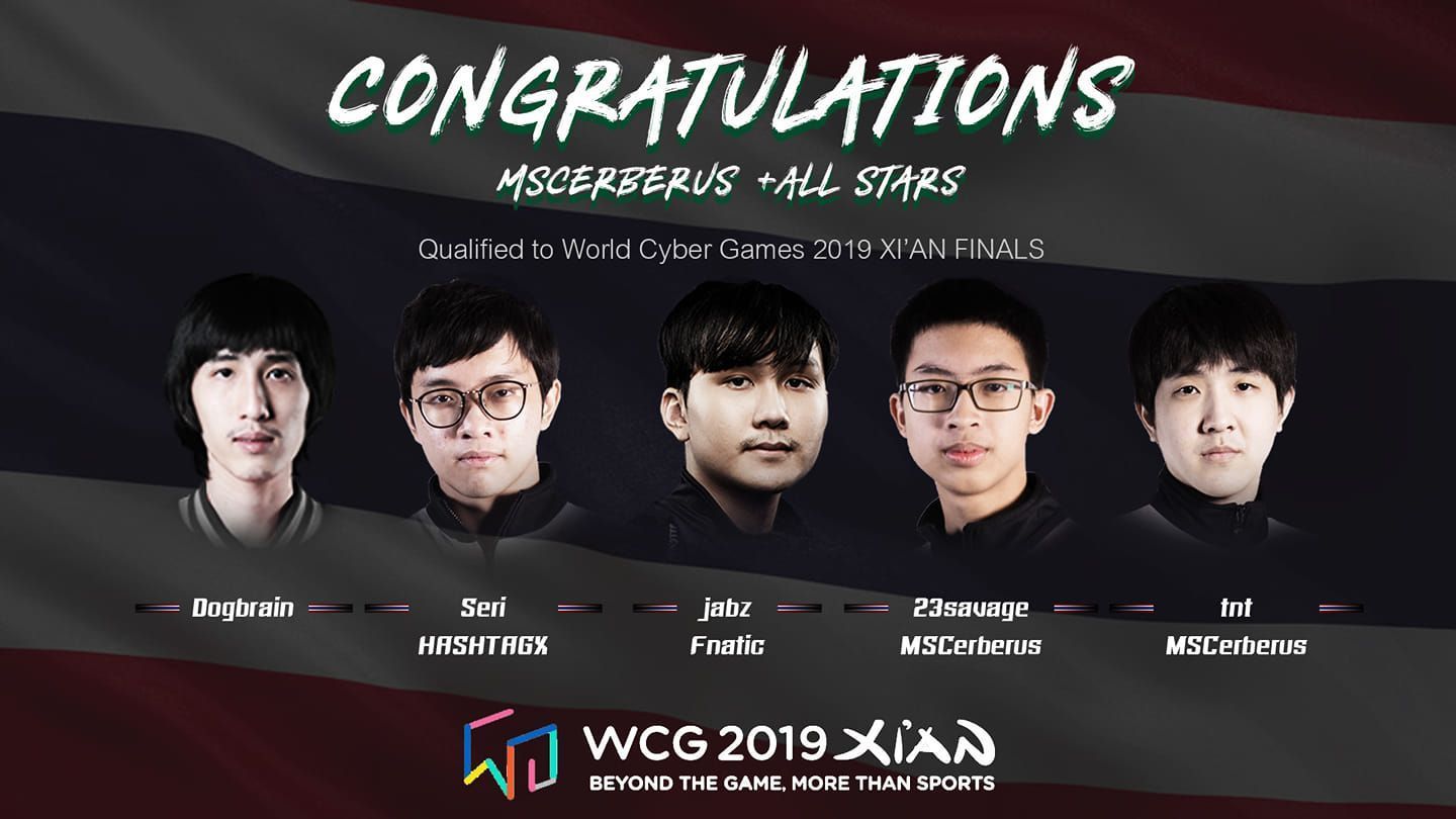ยุคทองอีสปอร์ตส์ไทย! MSCerberus+Allstars คว้าตั๋ว WCG 2019 | ONE Esports Thailand