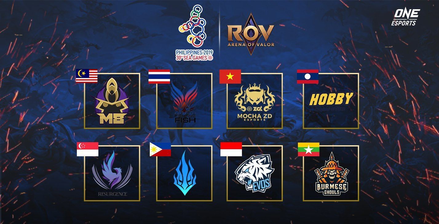 ชิงเหรียญครั้งแรก!ได้ 8 ทีม RoV ตัวแทนประเทศลุยซีเกมส์ 2019 | ONE ...