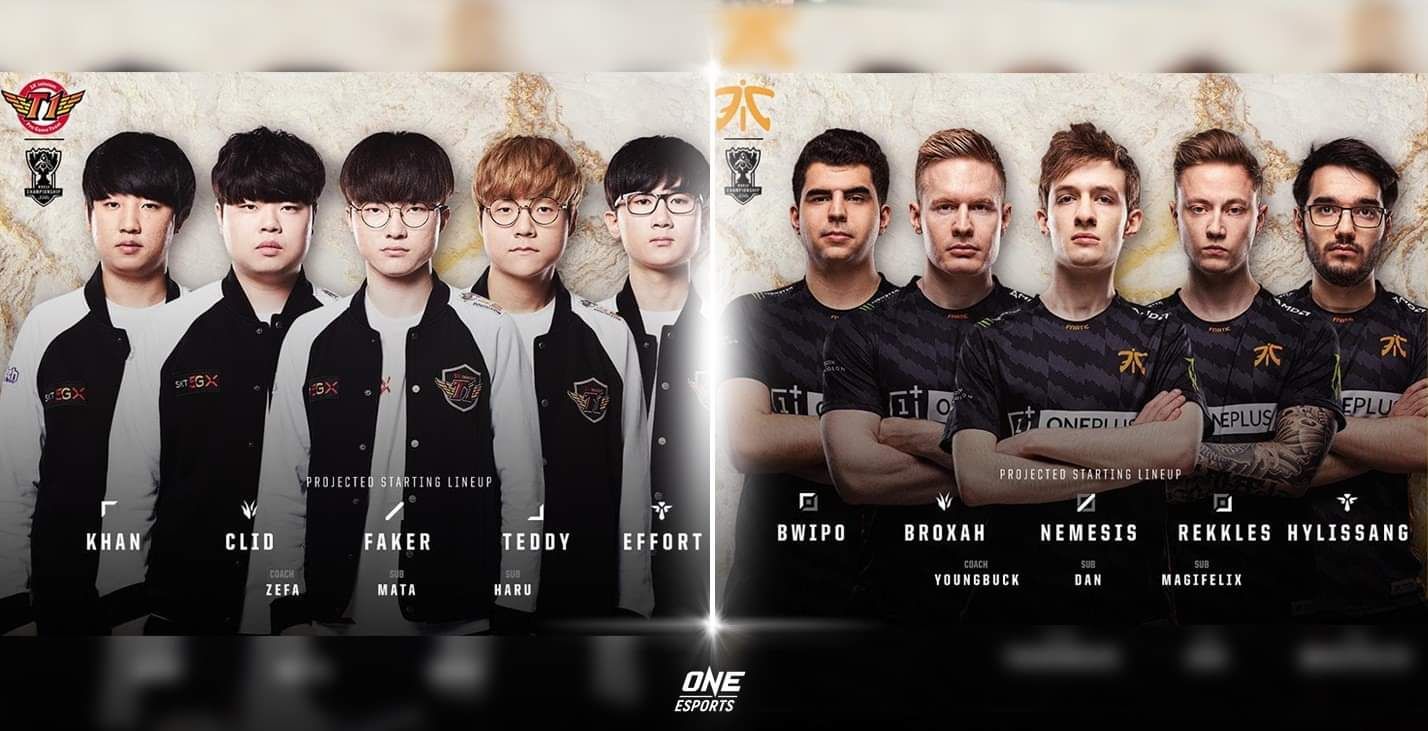เดือดเปิดฟลอร์! Faker นำทัพ SKT งัด Fnatic ประเดิม Worlds 2019 | ONE Esports Thailand