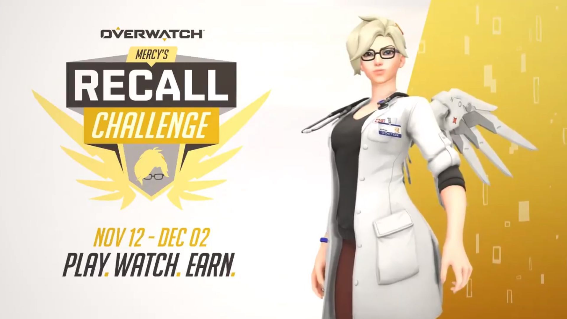 ง่ายนิดเดียว! Overwatch เผยวิธีปลดล็อคสกินคุณหมอ Mercy | ONE Esports ...
