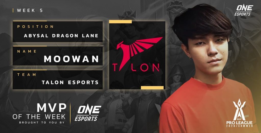 MVP OF THE WEEK: ทีมยอดเยี่ยมศึก RoV Pro League 2020 Summer สัปดาห์ที่ ...