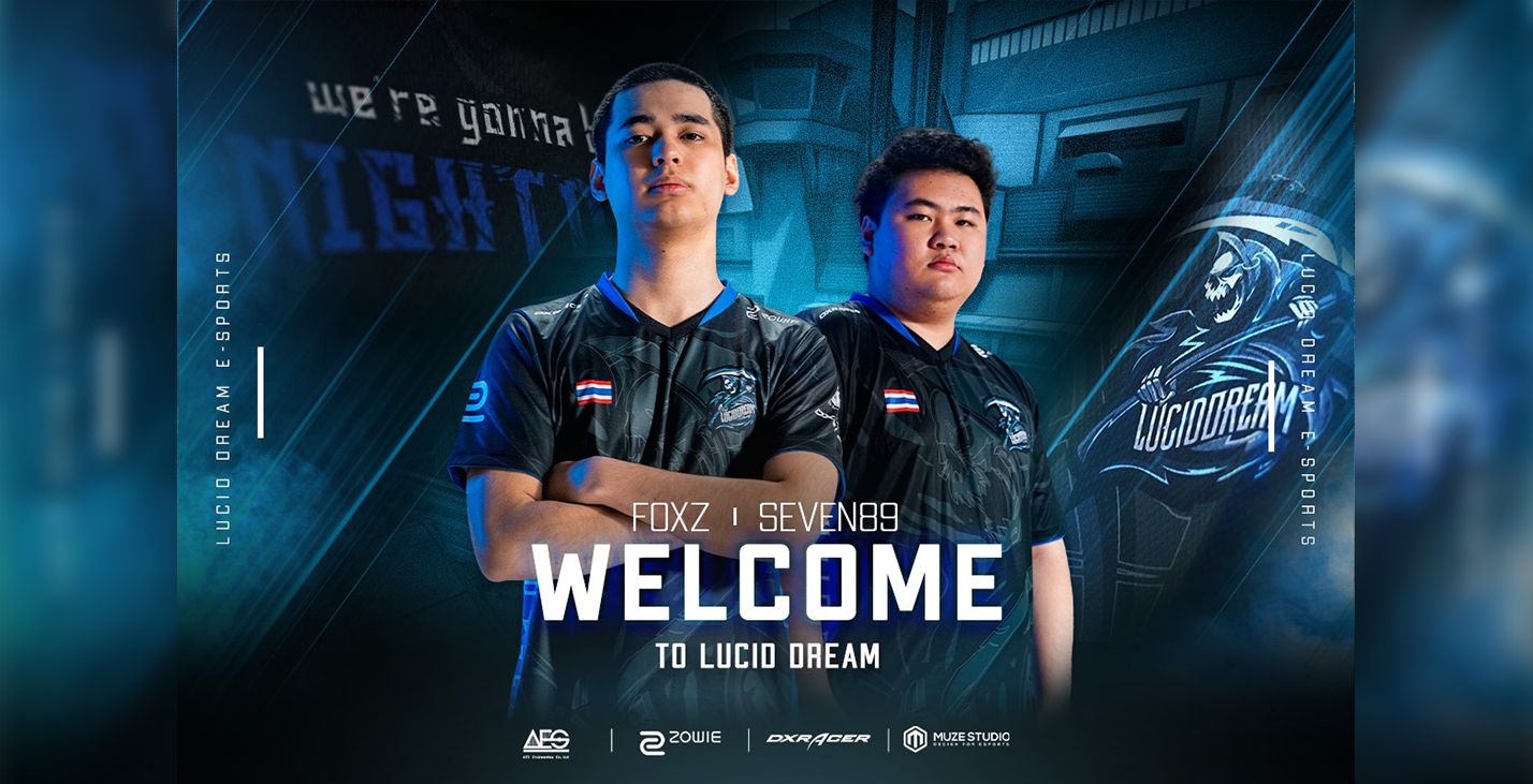 แทนดูโอเกาหลี! Lucid Dream ดึง 2 ผู้เล่นชาวไทยเข้าร่วมทีมลุย DreamHack ...