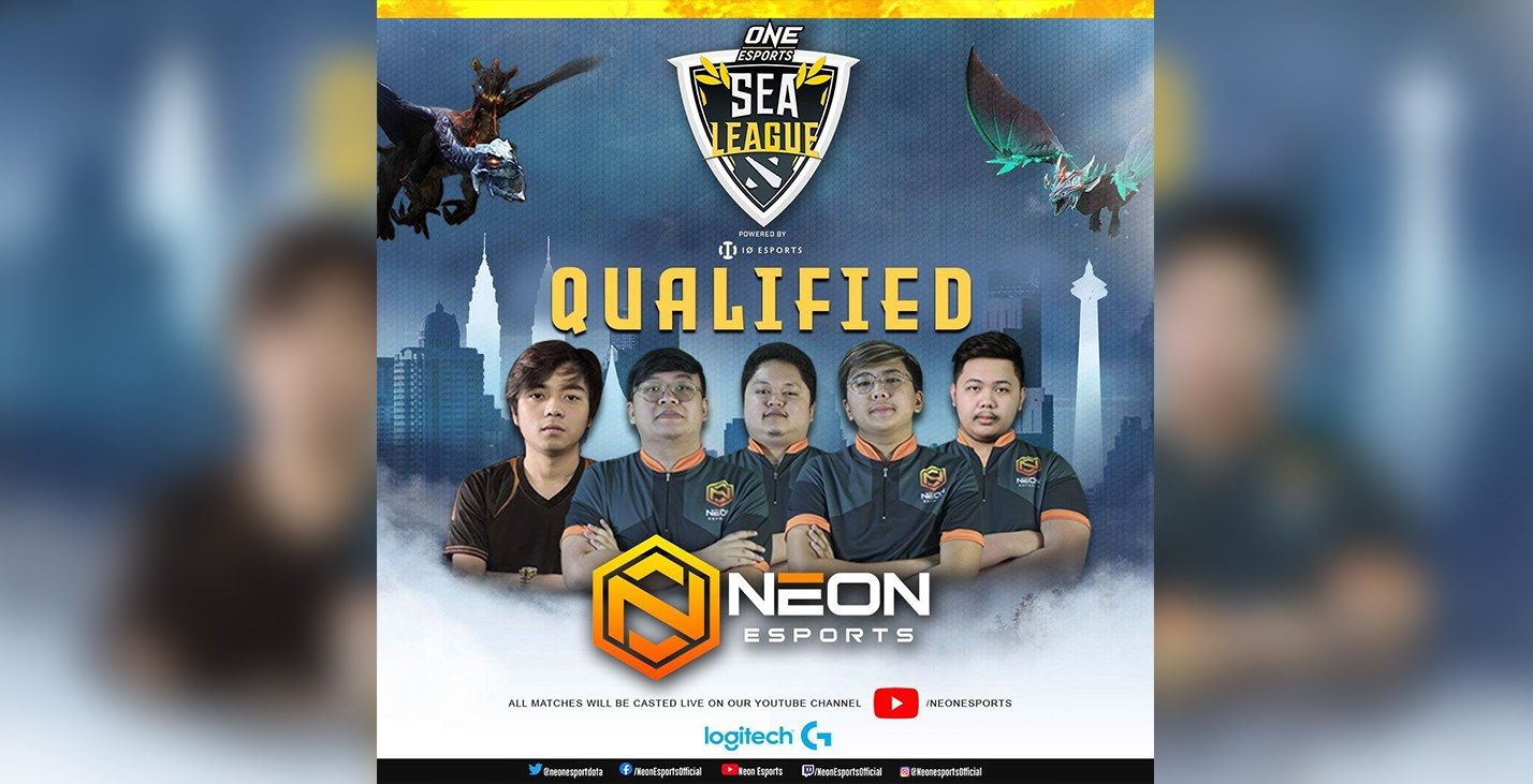 Neon Esports คว้าตั๋วใบสุดท้ายลุย ONE ESPORTS DOTA 2 SEA LEAGUE | ONE ...