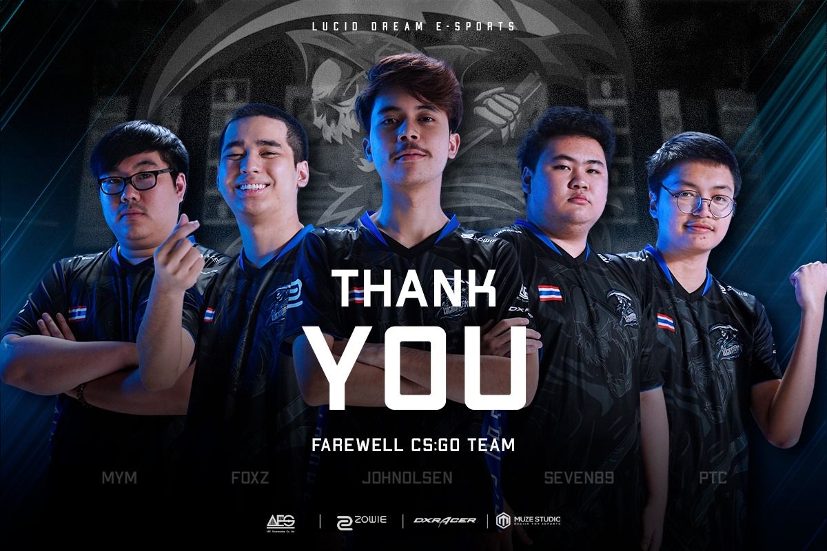 ปรับโครงสร้าง! Lucid Dream ประกาศปล่อยเพลเยอร์ CS:GO ยกทีม | ONE ...