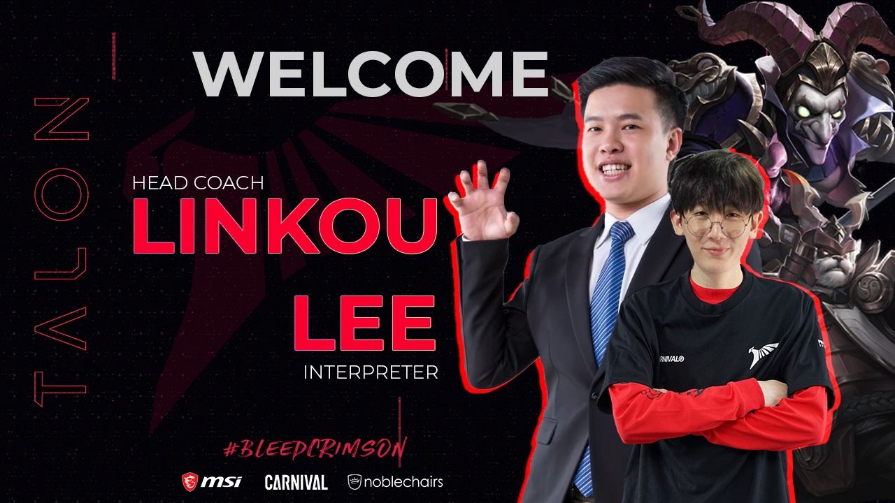 OFFICIAL : Linkou ควง ล่ามลี เปิดตัวซบ Talon Esports | ONE Esports Thailand