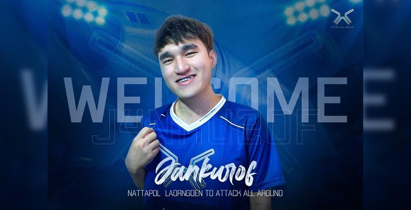 Attack All Around ประกาศดึง J4nku2of ร่วมทัพลุย Thailand Master 2020 ...