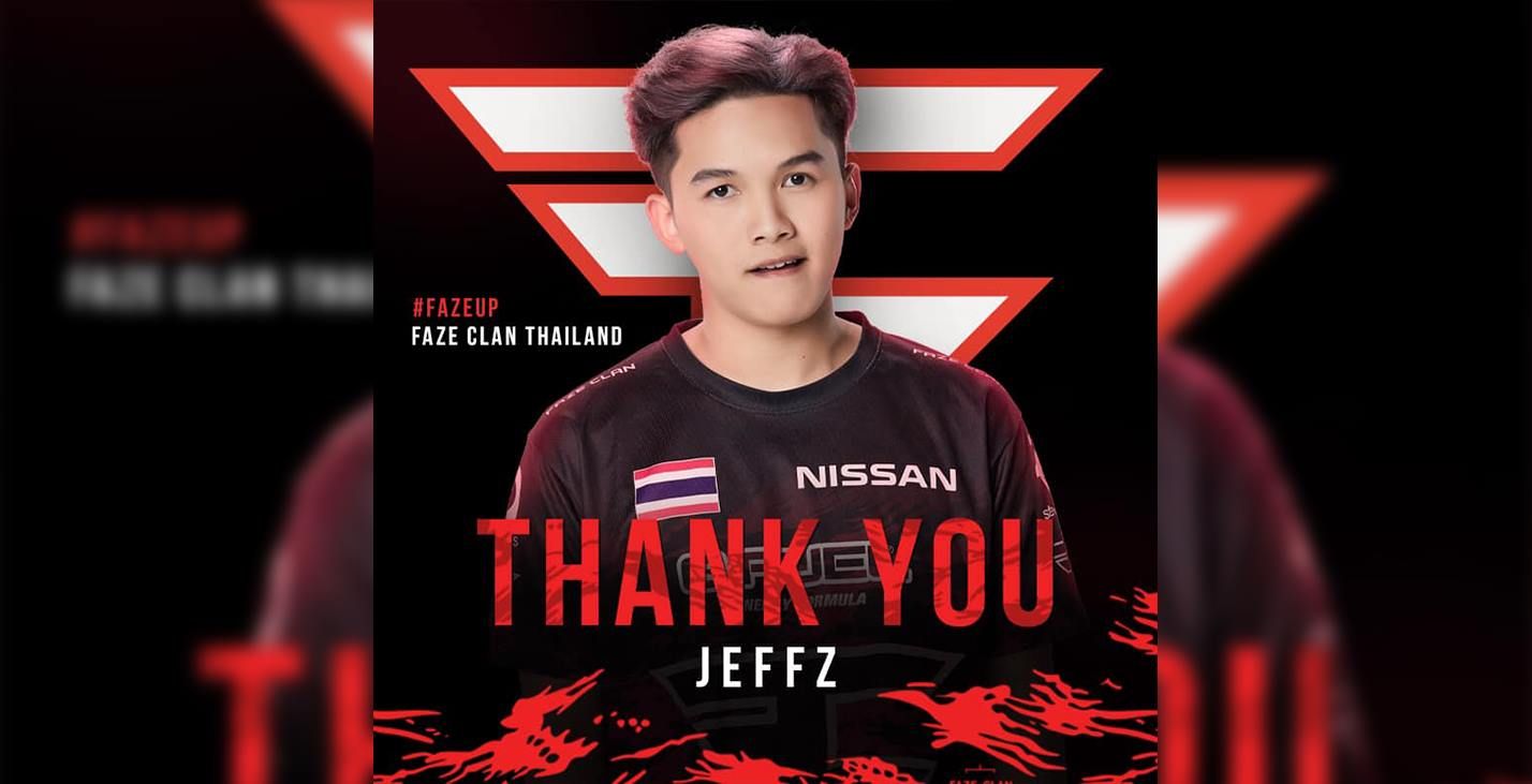 FaZe Clan แยกทาง Jeffz เพลเยอร์ PUBG Mobile | ONE Esports Thailand