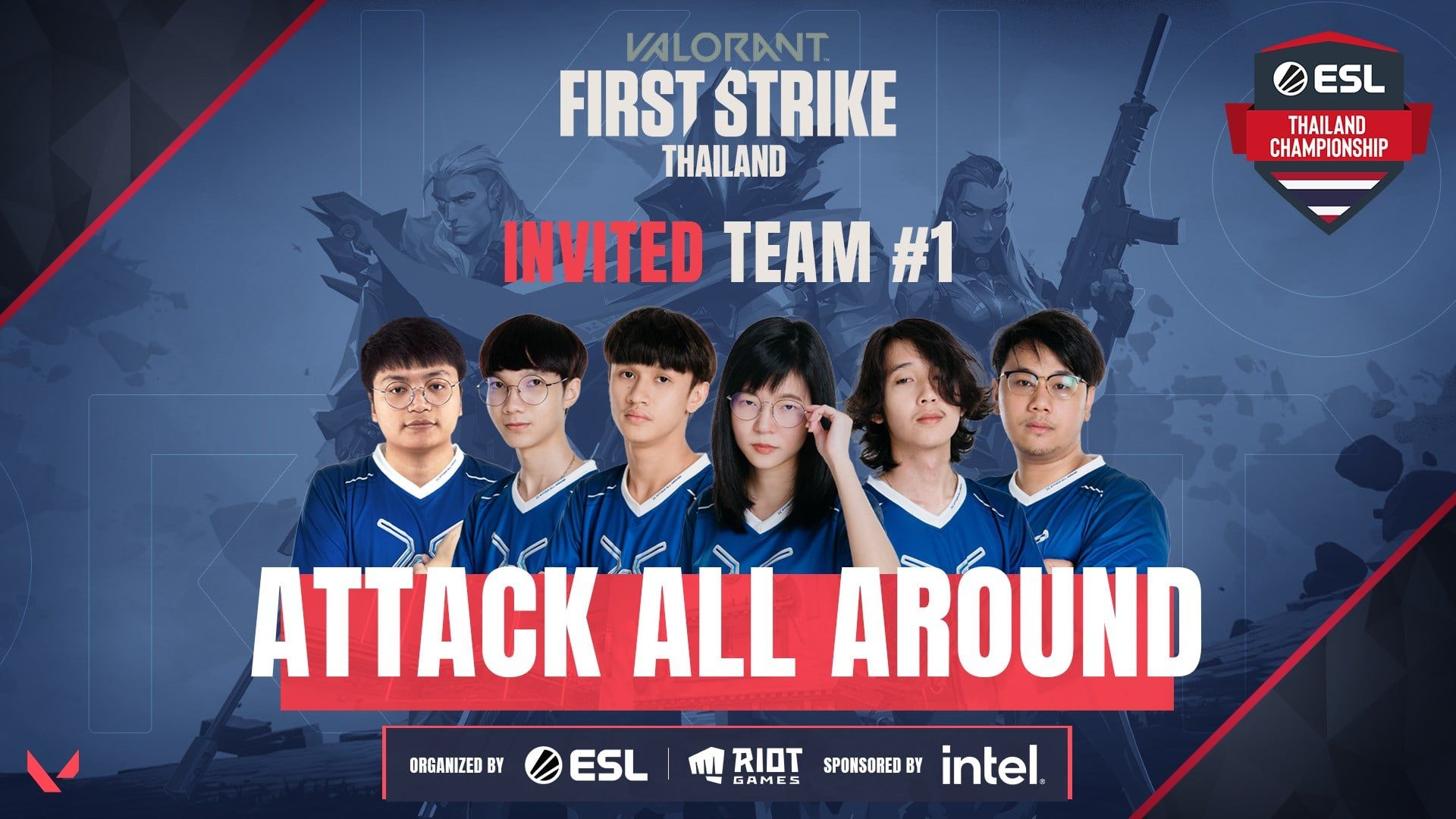 ผลงานเข้าตา! ESL เชิญ AAA ร่วมดวล Valorant First Strike: Thailand | ONE Esports Thailand