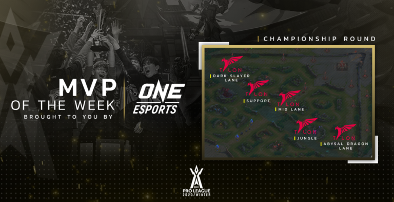 THE MVP: ทีมยอดเยี่ยม RoV Pro League 2020 Winter Playoff | ONE Esports ...