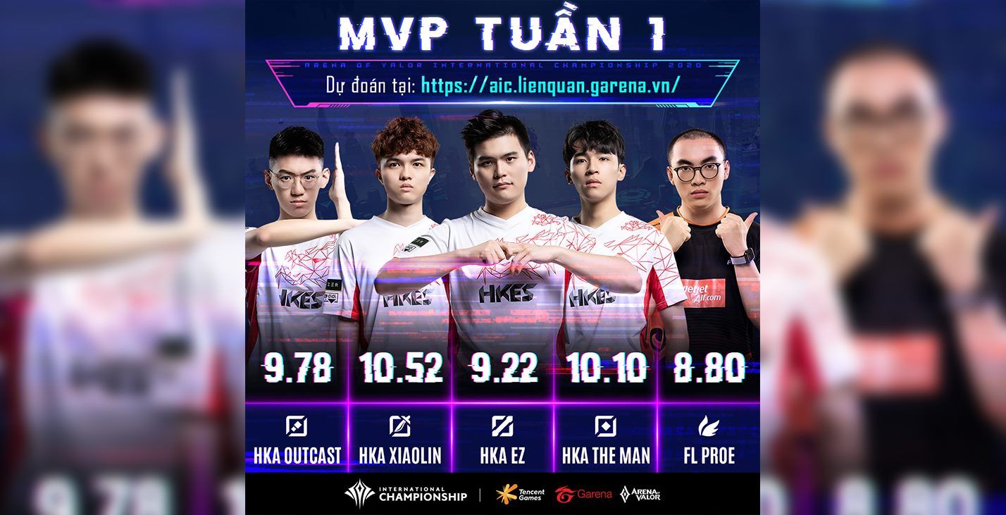 HKA 4 คน! การีน่าเผยทีม MVP ศึก AIC 2020 สัปดาห์แรก | ONE Esports Thailand